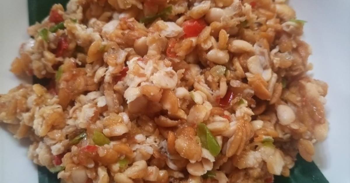Resep Tempe goreng sambal goang oleh tommy wiriadi putra - Cookpad
