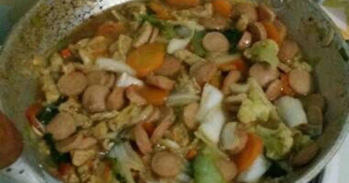 Resep Cap Jay Sosis & Tempe oleh Luthviyah Romziana Nabil - Cookpad