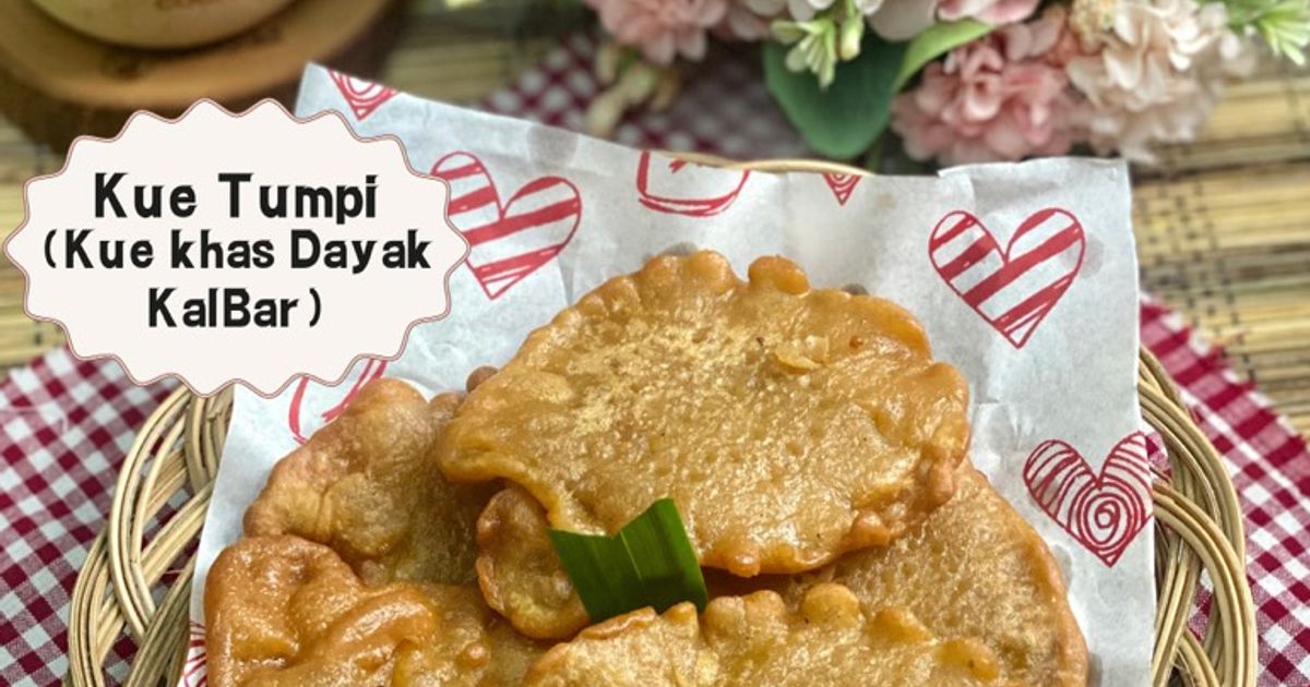 Resep Kue Tumpi (Kue Khas Dayak Kal Bar) oleh Agustina Erlinda - Cookpad