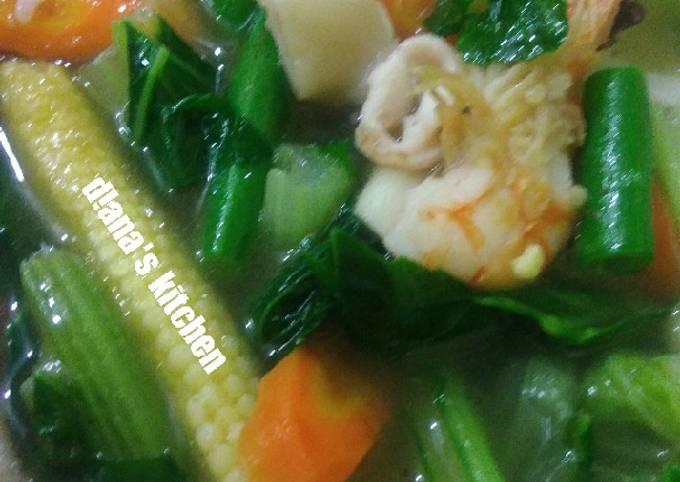 Resep Capcay Kuah Seafood oleh D!ana's Kitchen - Cookpad