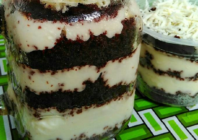 Resep Cheesecake Lumer In Jar (Tanpa Oreo) oleh dapurspatula - Cookpad
