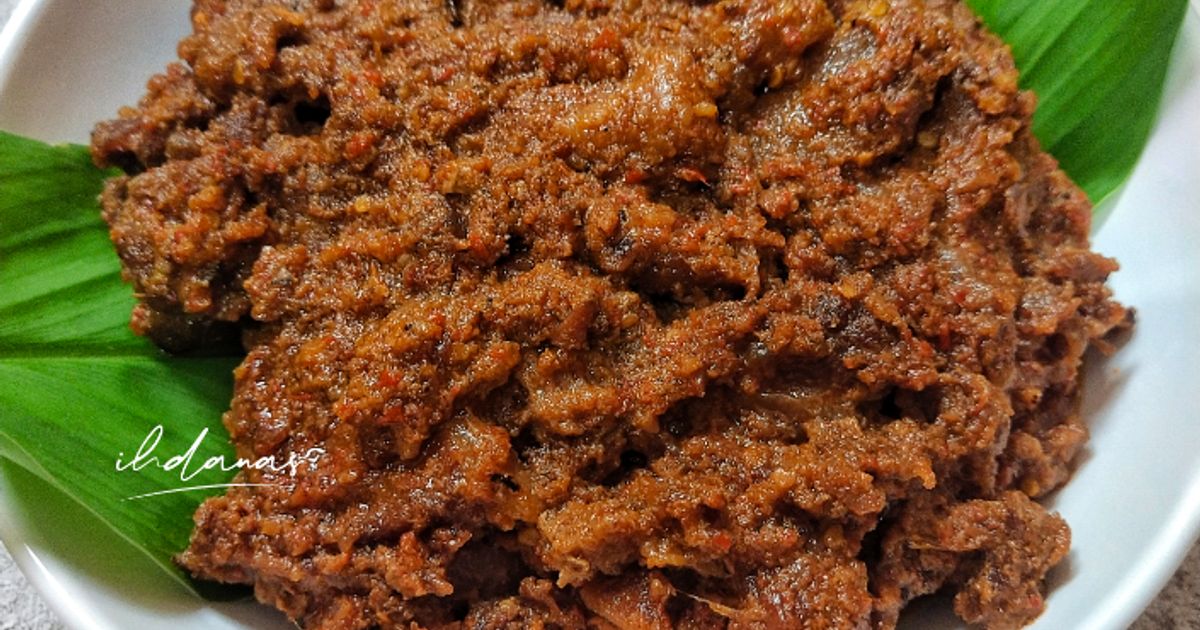 Resep Rendang Daging Sapi Empuk Lezat oleh ihdanas - Cookpad
