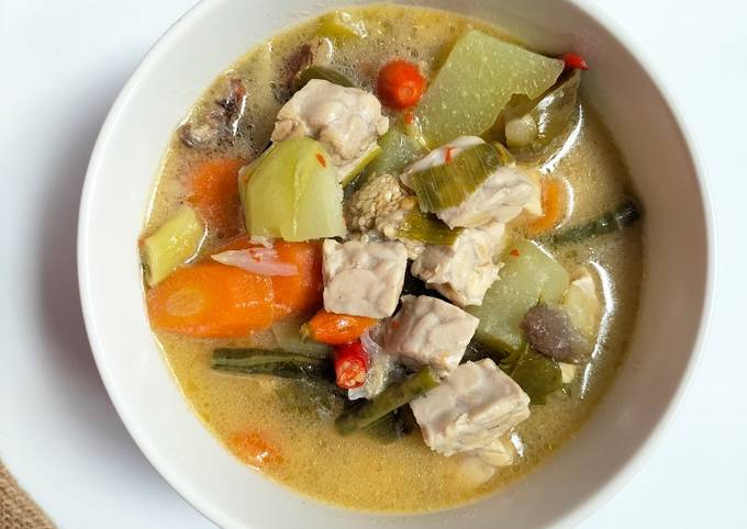Resep Lodeh Labu Terong Tempe oleh Ferasty - Cookpad
