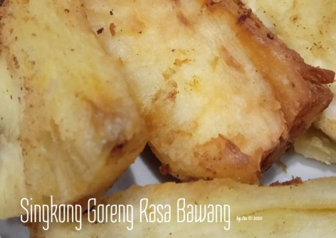 Resep Singkong Goreng Rasa Bawang oleh Lia Ariani - Cookpad