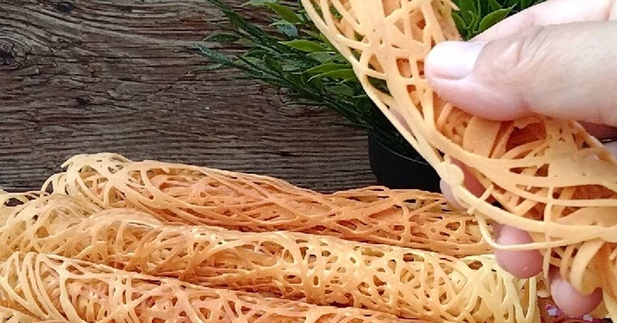 41 resep membuat sarang laba laba tepung maizena enak dan mudah - Cookpad