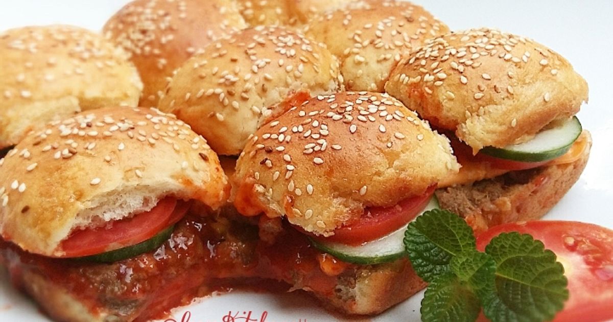 Resep Slider Burger oleh andri yanti - Cookpad