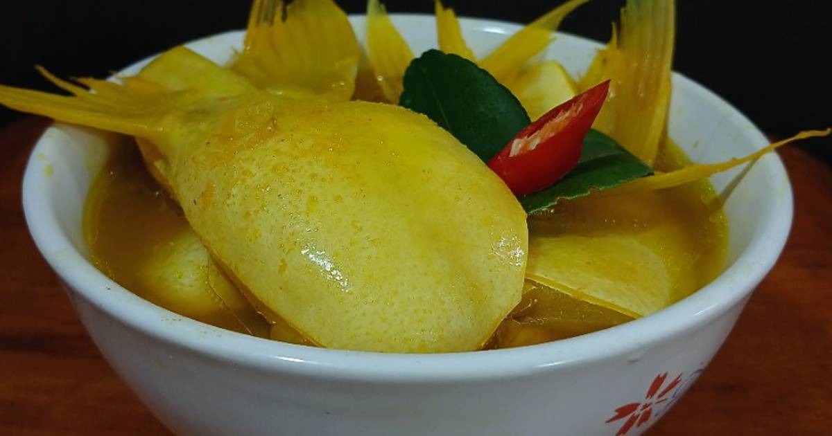 Resep Kakap Kuah Kuning oleh hajarnurissofa - Cookpad