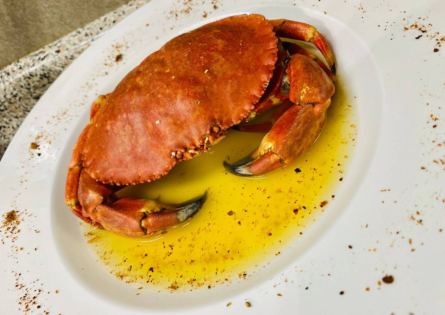 Jaiba cocida en curry y vino blanco Receta de Nicole Moller- Cookpad