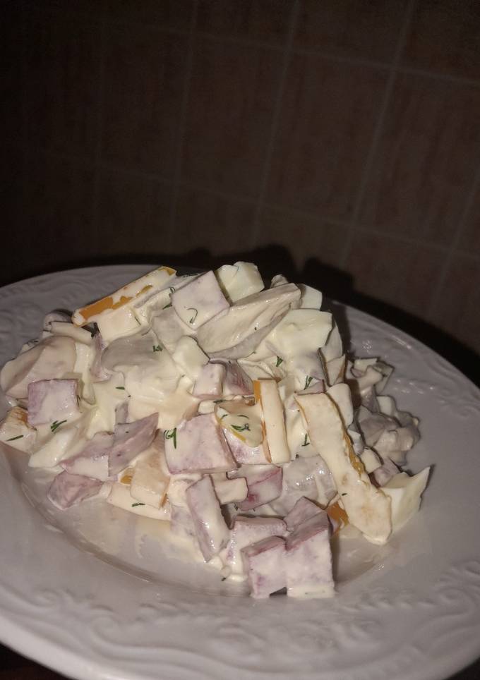 Салат Асторія - покроковий рецепт з фото. Автор рецепта romash_ka😁 ...