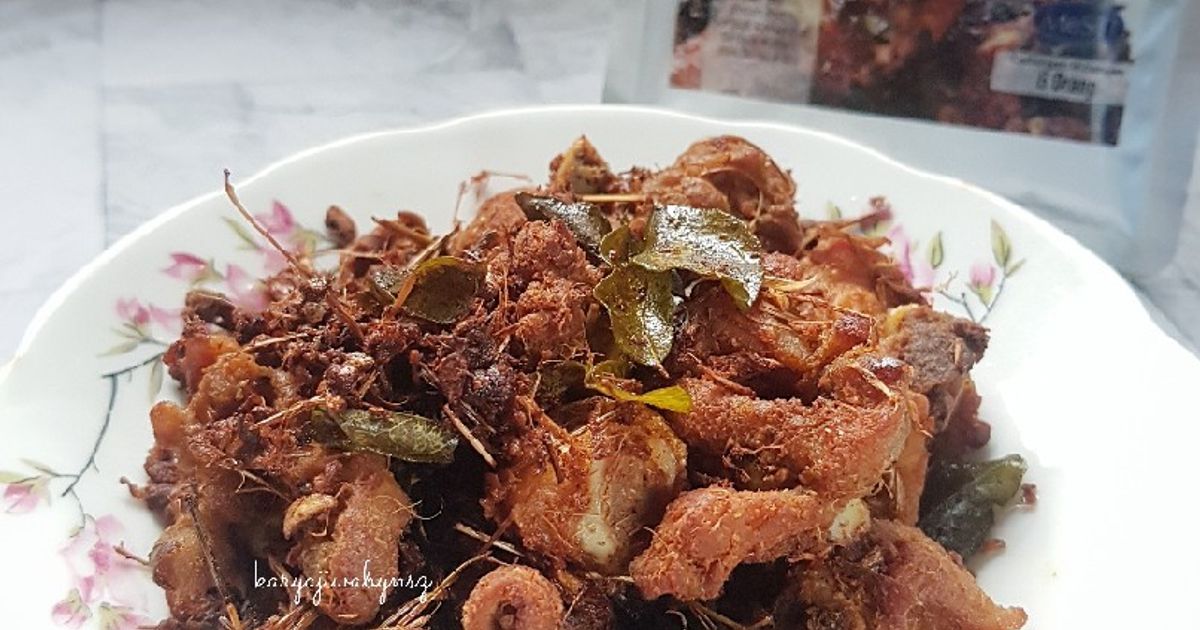 Resipi Ayam Cincang Goreng Kari oleh Secubit Rasa Cik Nani🌷 - Cookpad