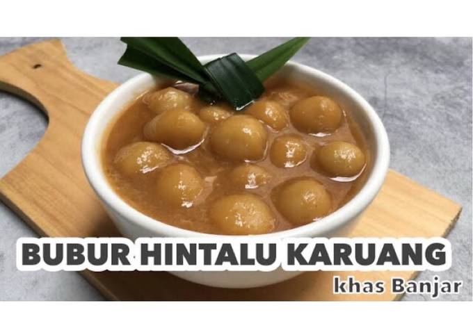 Resep Bubur Hintalu Karuang oleh Melisa Nindya - Cookpad
