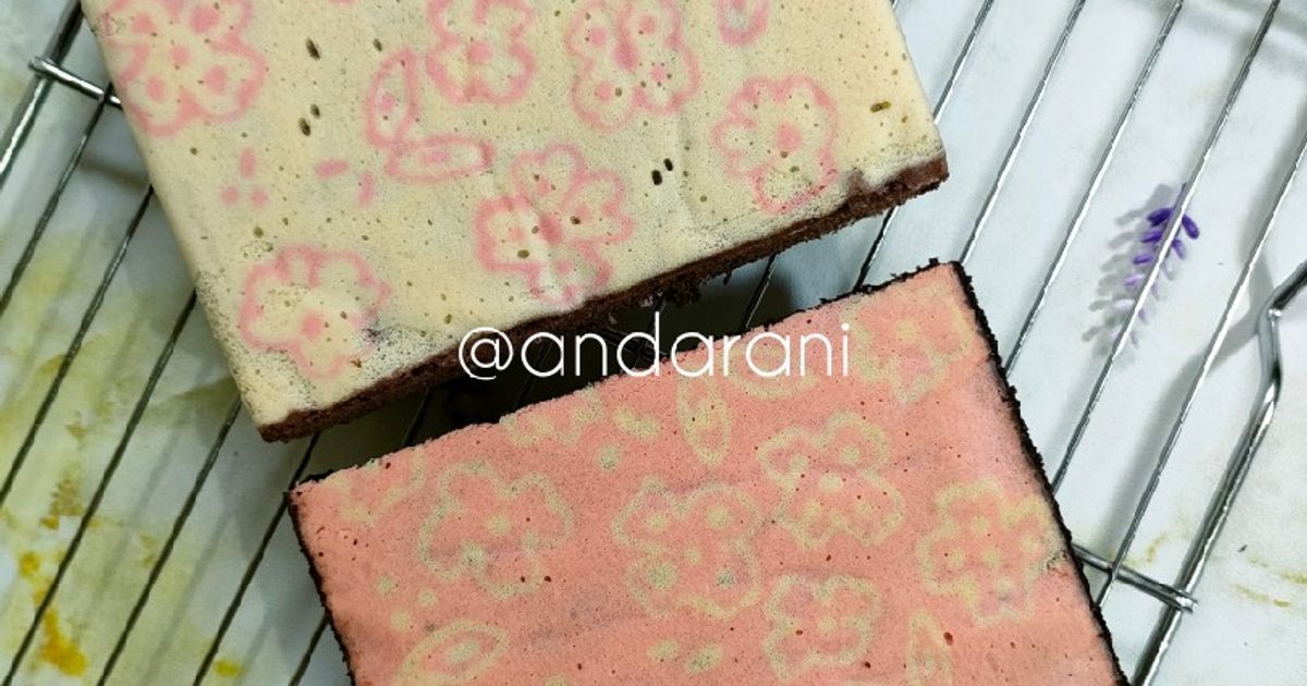 Resep Adonan Motif Batik Kukus Utk Brownies Dan Cake oleh andarani ...