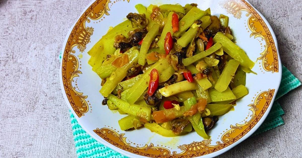 Resep Oseng-oseng Labu Siam Kerang Dara oleh Oktaviani (Bund@ Keyl ...