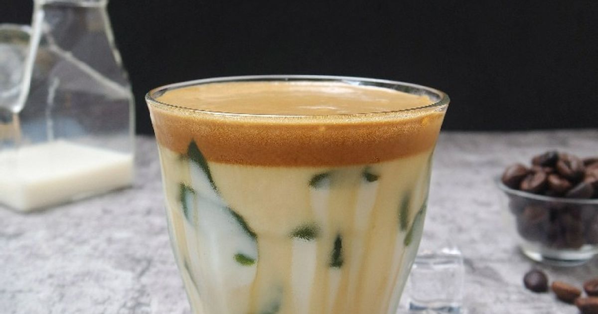 Resep Es Kopi Susu Cincau oleh Silva Malexhi - Cookpad