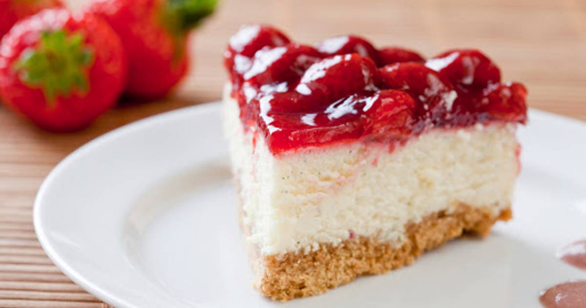 Cheesecake de frutilla - 489 recetas caseras- Cookpad