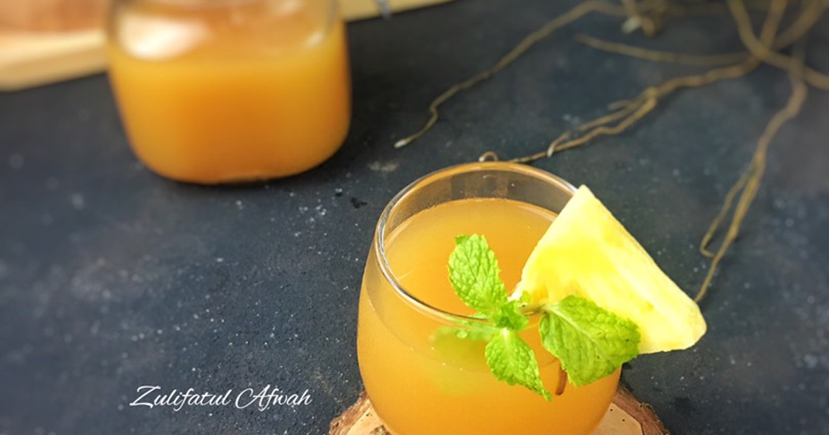 Resep Tepache (Minuman Probiotik Ala Mexico) oleh Zulifatul Afwah - Cookpad