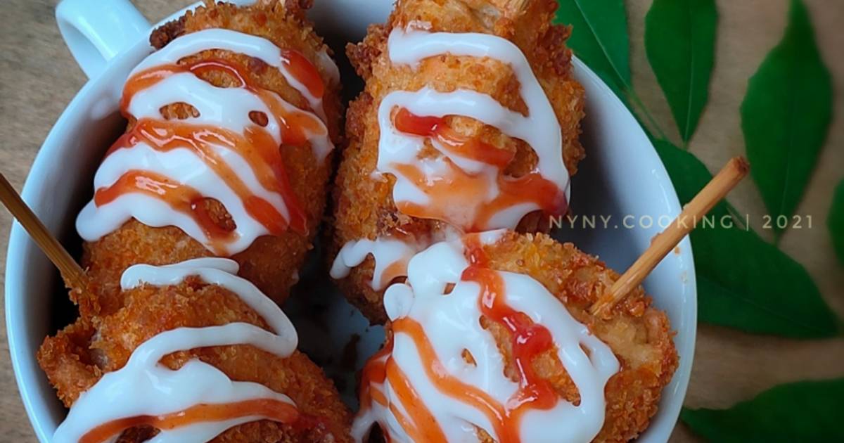 Resep Corndog Mini oleh Nyny Cooking - Cookpad