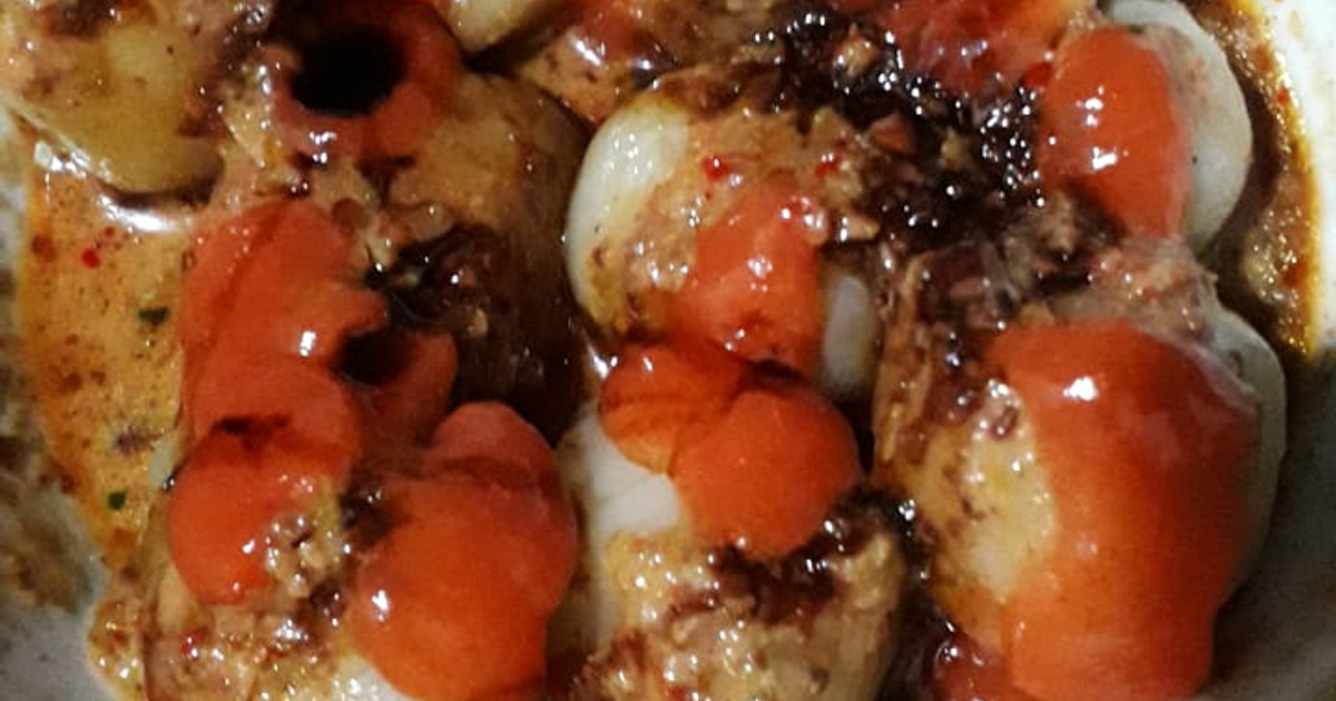 Resep Pentol Kanji Isi Telur Kuah Kacang oleh Lilik Hadijah - Cookpad