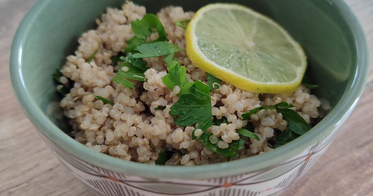 Quinoa Aux Herbes Fraîches Et Citron de La popotte sans chichis - Cookpad