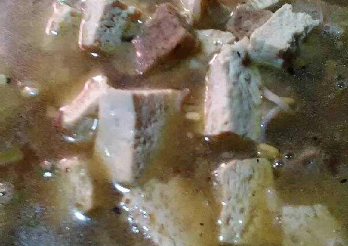 Resep Sayur balap isi bistik ikan, tahu dan kecambah oleh Dwi Retno ...