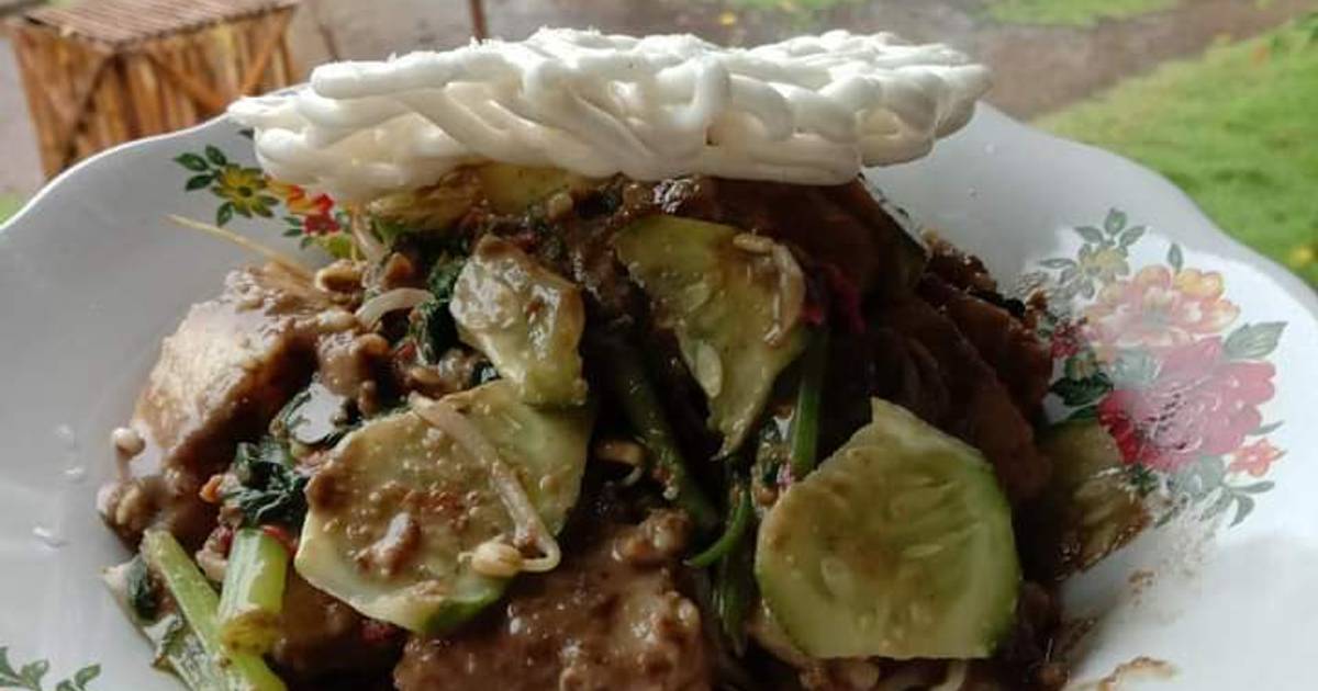 877 resep rujak sayur enak dan sederhana ala rumahan - Cookpad