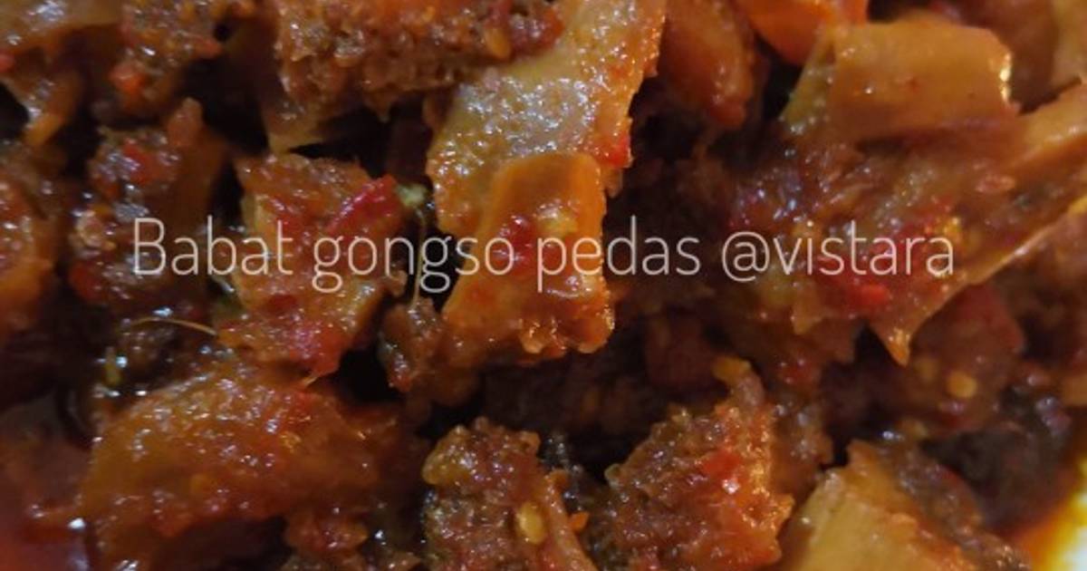234 resep gongso daging sapi pedas enak dan mudah - Cookpad