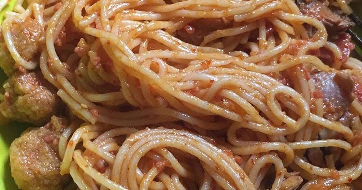Resep SEPATULA (spagetti tulang) oleh afni agustyani - Cookpad