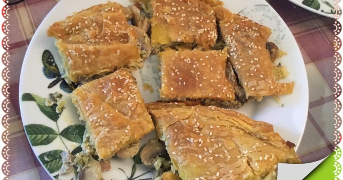 Μανιταρόπιτα 🍄🍄🍄Αντώνης Συνταγή από τον/την antonismavro - Cookpad