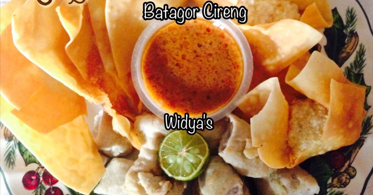 Resep Batagor Cireng oleh Widya Wulansari (dapur Widya) - Cookpad