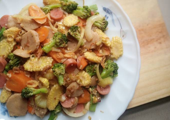 Resep Capcay Sayuran oleh Meieka - Cookpad