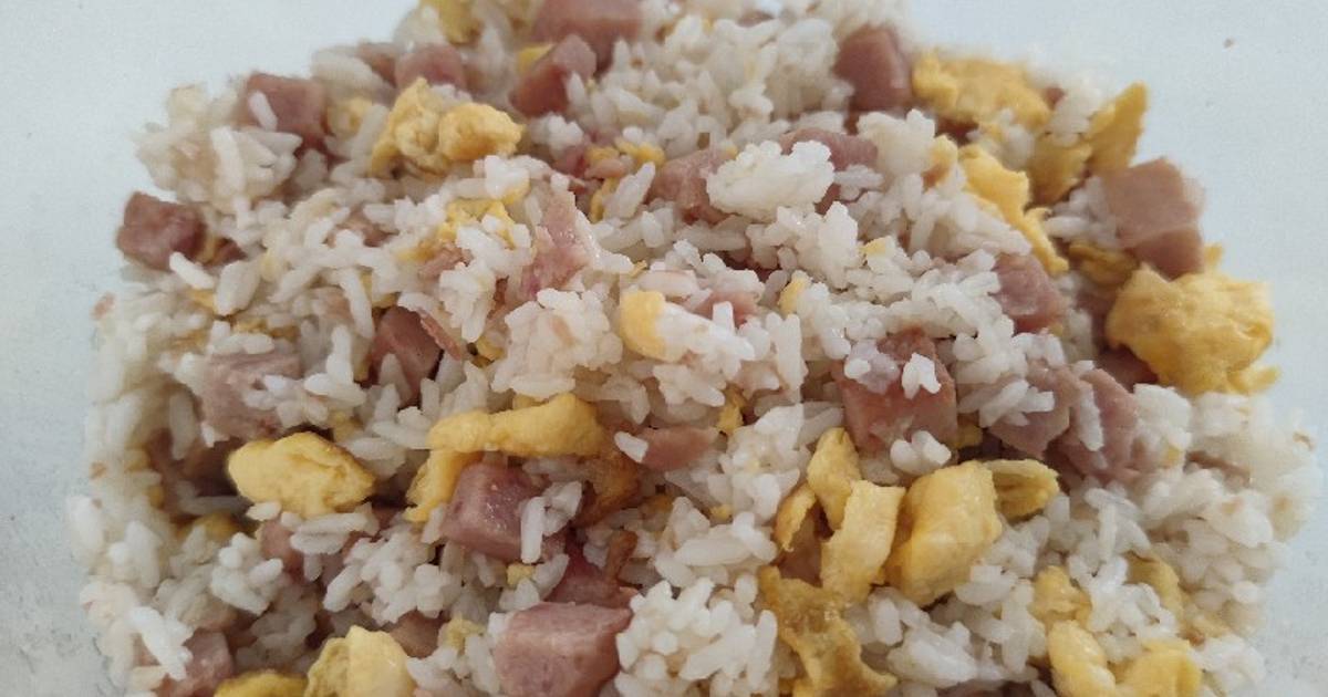 Resep Spam Butter Rice / Nasi Goreng Maling oleh Amanda Goenawan - Cookpad