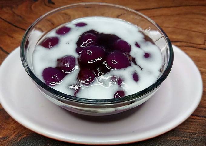 Resep Kolak Candil Ubi ungu oleh Ny. Indra - Cookpad