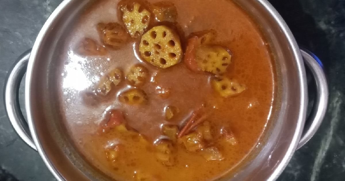 Lotus Stem Or Kamal Kakri Or Aahar Anubhav(food Experience) Recipe by 👑 ...