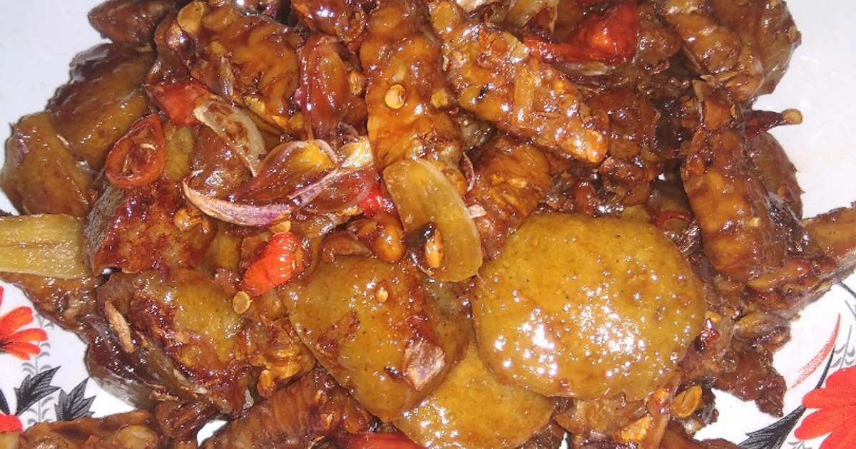 Resep Oseng Tempe Pentol😋 oleh PrinCess KambOja - Cookpad