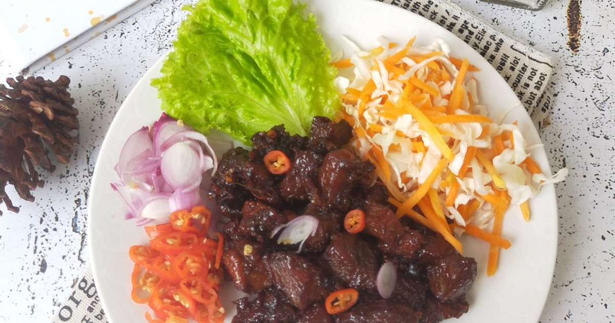Resep Sate Sapi Goreng oleh Bunda Ei - Cookpad