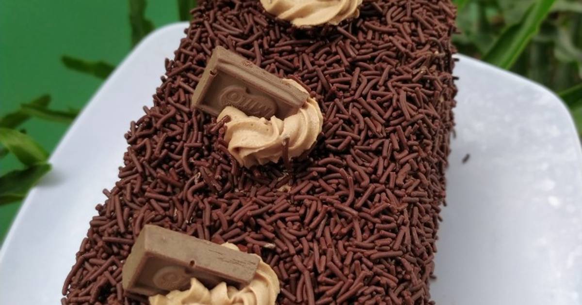 Resep Ice Milo Cake oleh Melzi Sunee - Cookpad