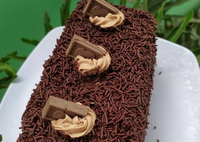 Resep Ice Milo Cake oleh Melzi Sunee - Cookpad