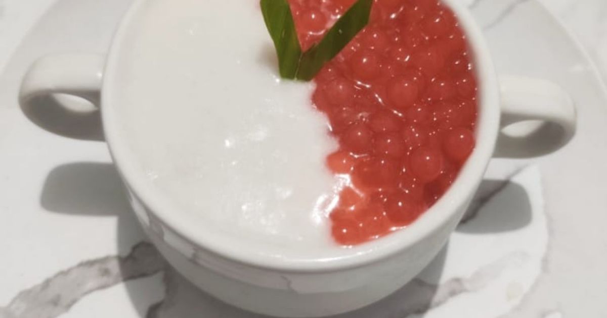 Resep bubur sagu putih rumahan enak dan mudah - Cookpad