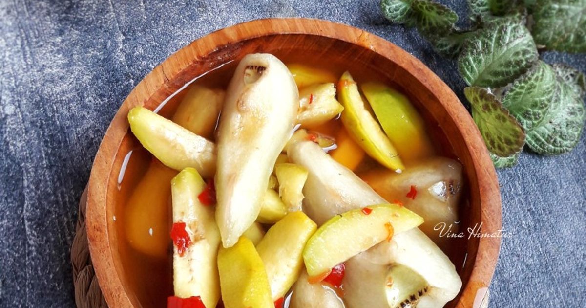 Resep Manisan Jambu Air Dan Kedondong oleh Vina Himatur - Cookpad