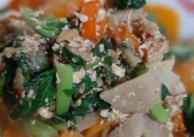 Resep Capcay Bakso Telur Sayur oleh Frida Oxa - Cookpad
