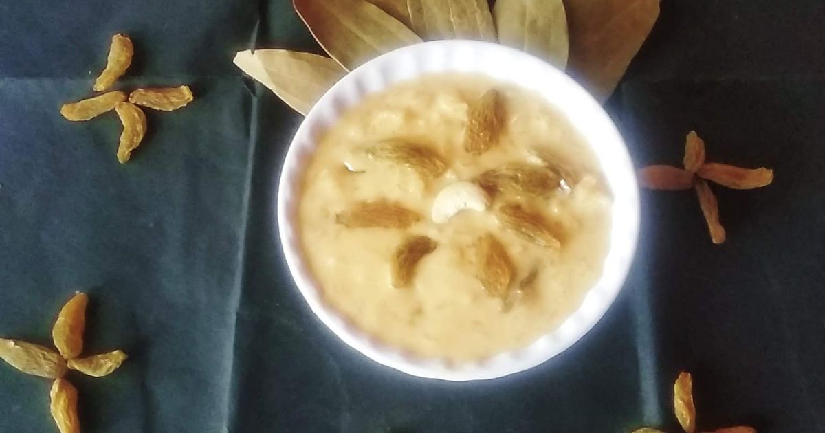 Ria Ghosh দ্বারা খেজুর গুড়ের পায়েস (Khejur Gurer Payesh Recipe In ...