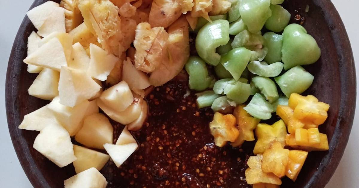 1.524 resep rujak buah enak dan sederhana ala rumahan - Cookpad