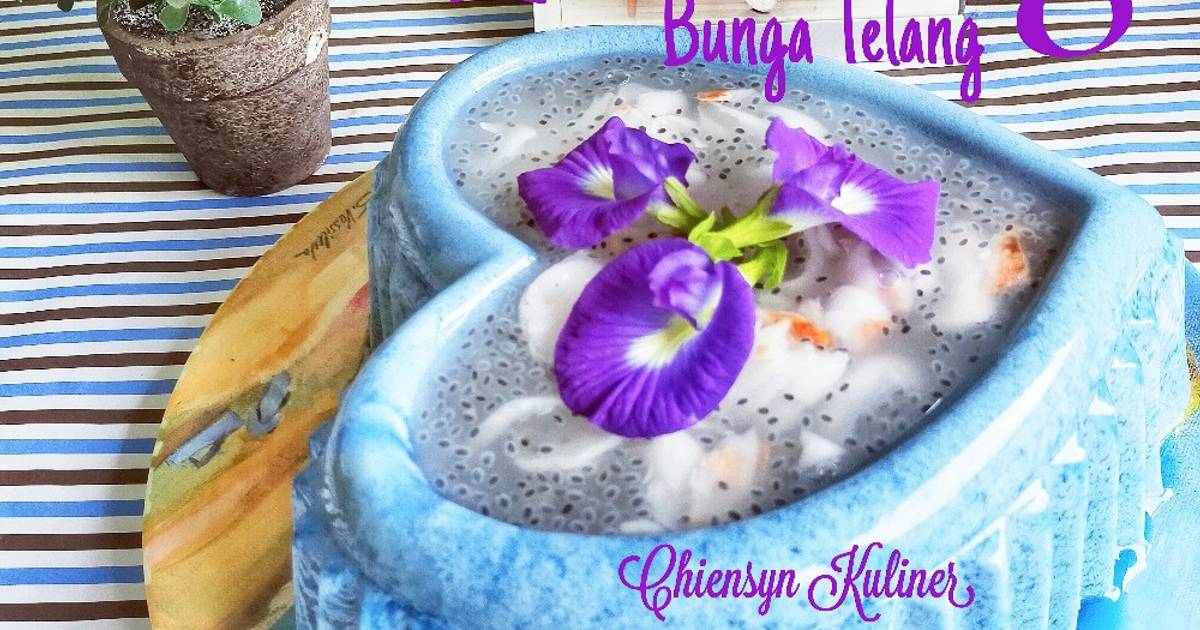 Resep Puding Lumut Bunga Telang oleh Chiensyn Kuliner - Cookpad