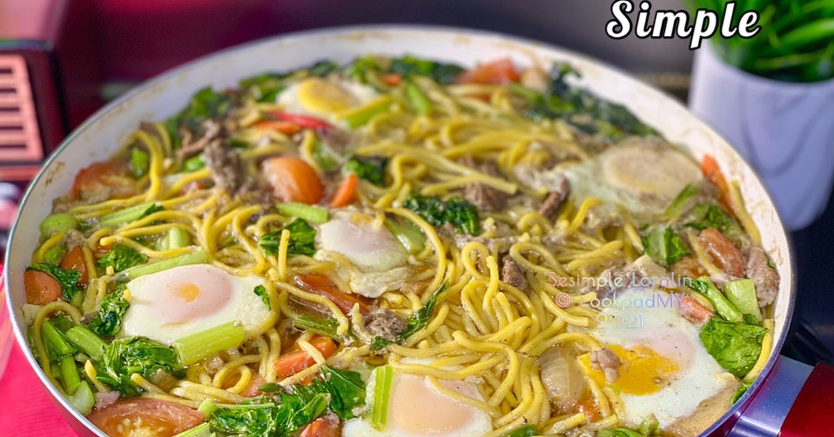 Resipi Mee Sup Rebus Daging Simple oleh Sesimple Loralin - Cookpad
