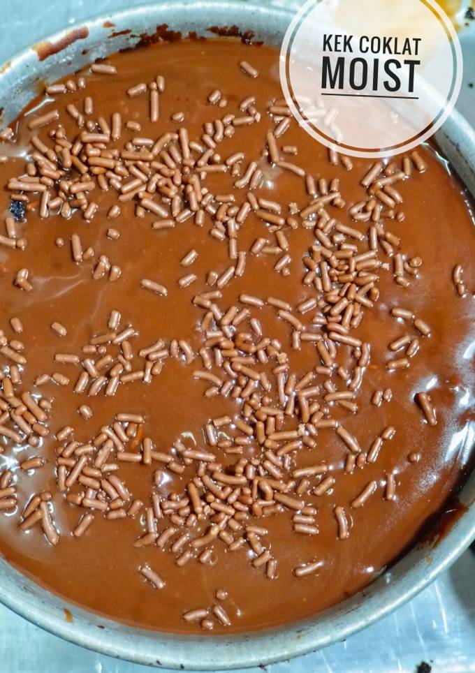 Resipi Topping kek Coklat moist oleh Nur Nadiah - Cookpad