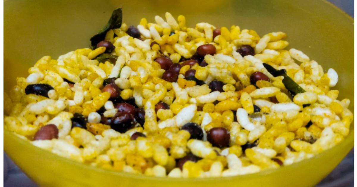 Spicy Murmura Chivda Recipe by Pranjal Kotkar - Cookpad