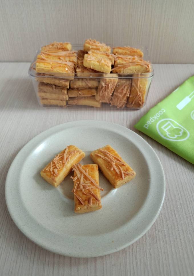 Resep Kaastengel Adonan Dasar Cookies oleh Isnawati - Cookpad