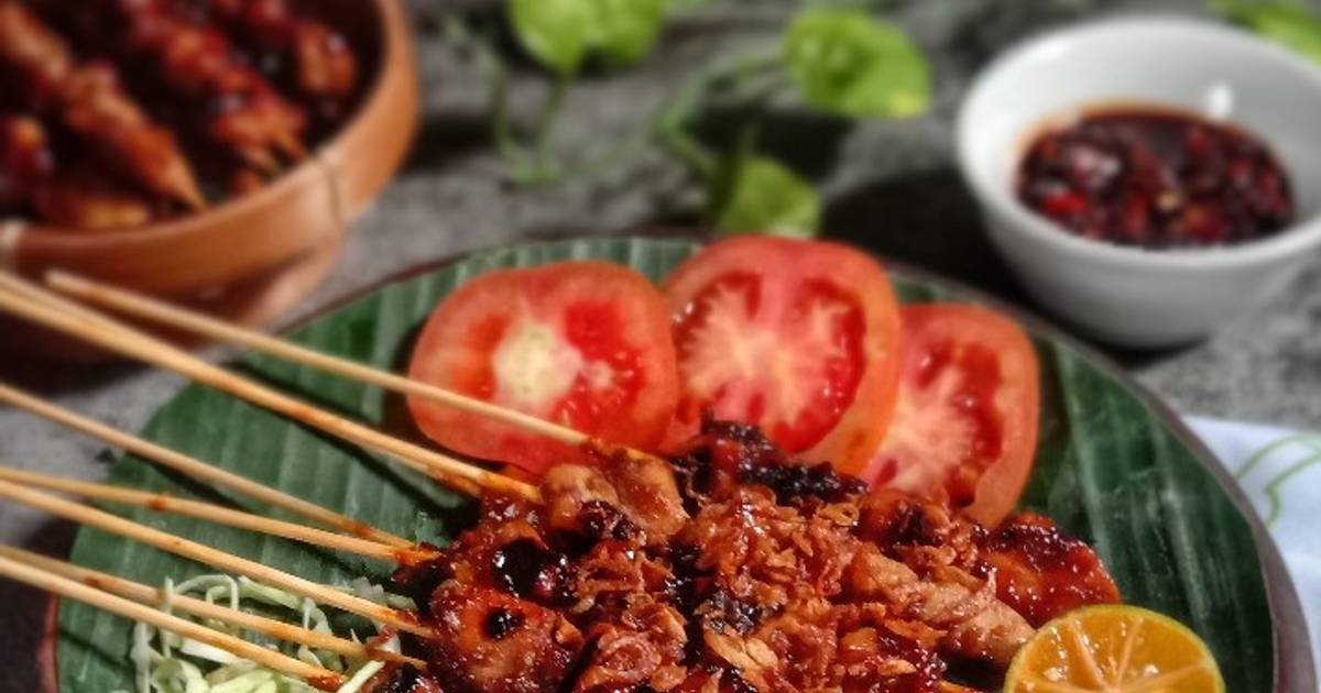 Resep Sate Ayam Bumbu Kecap Oleh Titiek Purnomo Cookpad