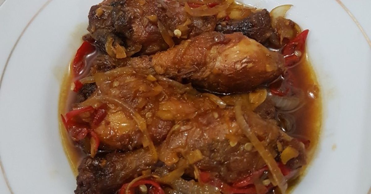 Resep Paha Ayam Goreng Masak Mentega oleh Aya Aufa - Cookpad