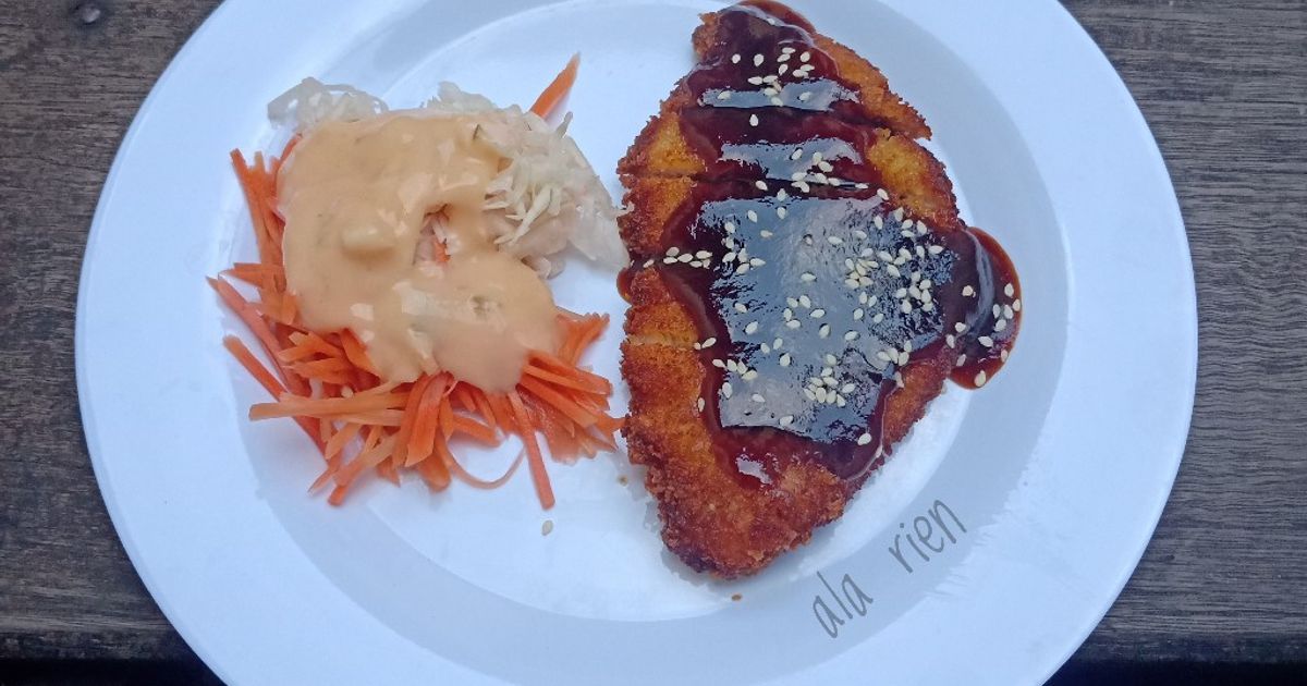 Resep Ayam Katsu Saos Ala Jepang oleh Ririn Kristanti - Cookpad
